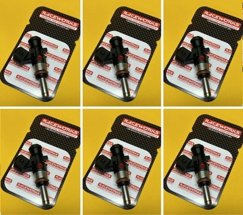 Bosch INJ-208 980cc Fuel injector x 6 1/2 length extended nose EV1 14mm ...