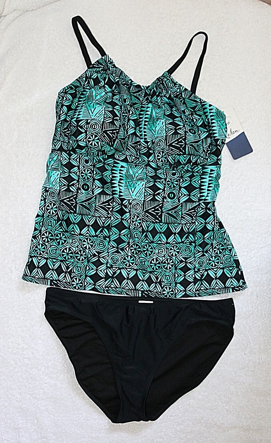 Leilani High Neck Style Tankini set size 14 or 16 | eBay