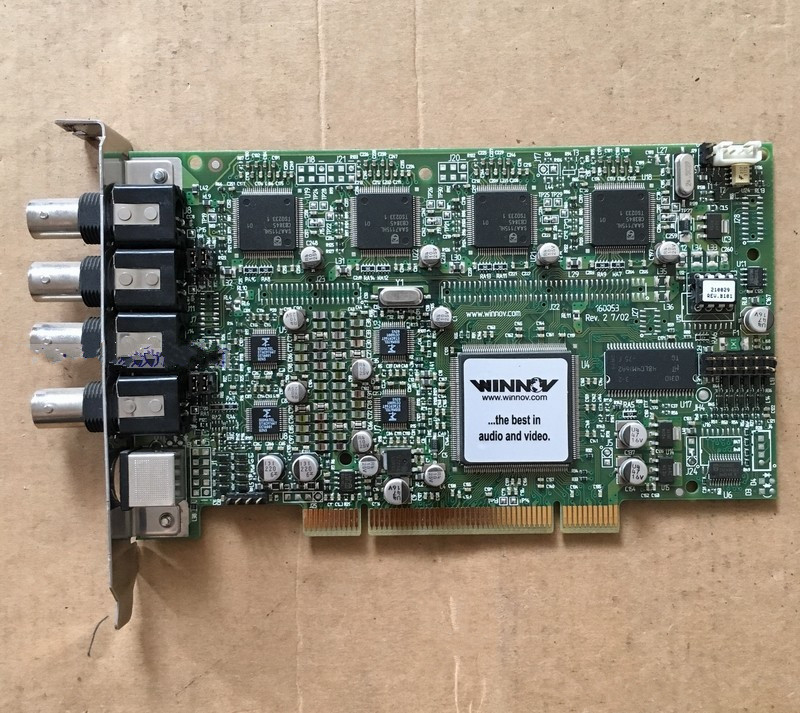 1pc Used Winnov 4400 AV-500067 four-channel audio and video capture ...