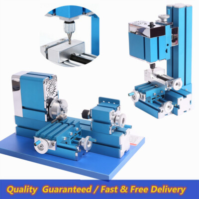 Mini Metal Milling Lathe Machine Motorized DIY For Education ...