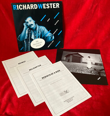 RICHARD WESTER Heimat Vinyl EP 45RPM 12" 1987 Jazz NEU mit Notendruck ...