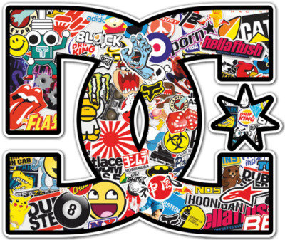 DC Sticker Bomb Car Window Vinyl Decal Graphic Bumper Sticker | eBay