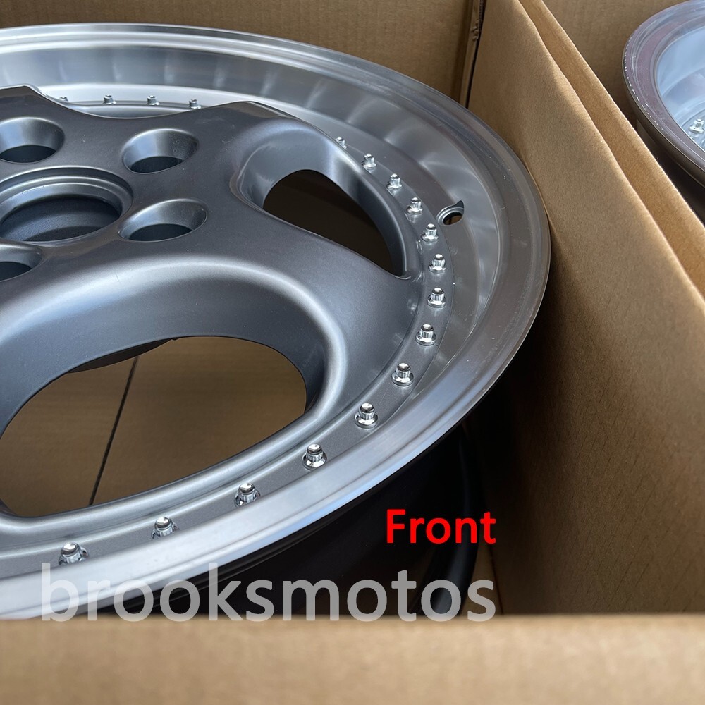 19" CLASSIC WIDE GRAY STYLE WHEELS RIMS FIT FOR PORSCHE 996 997 911 ...