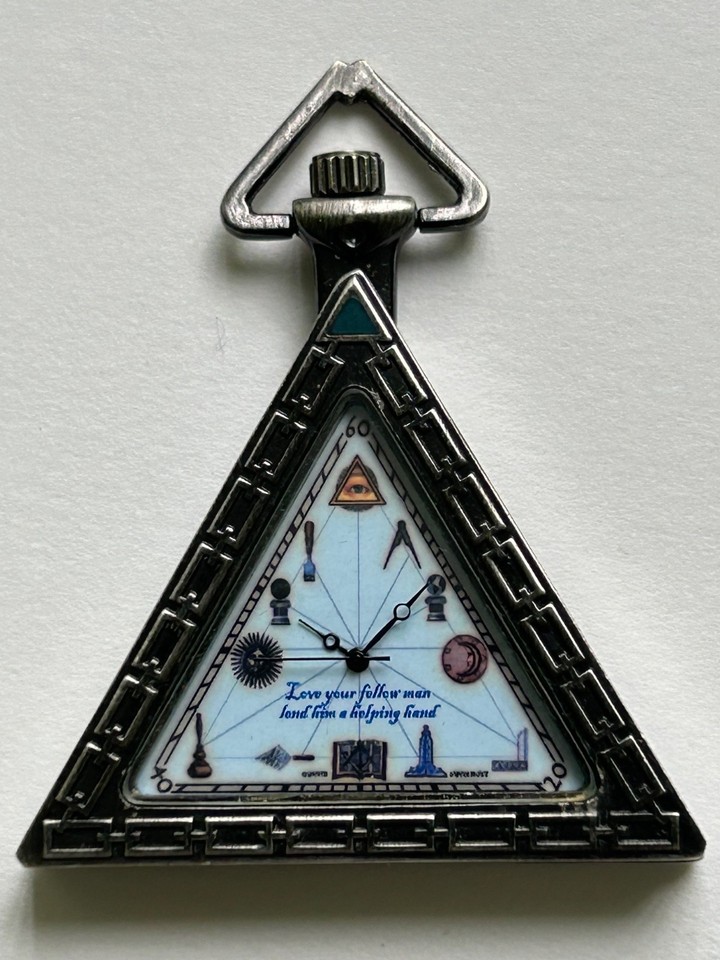 masonic triangular pocket watch | eBay UK