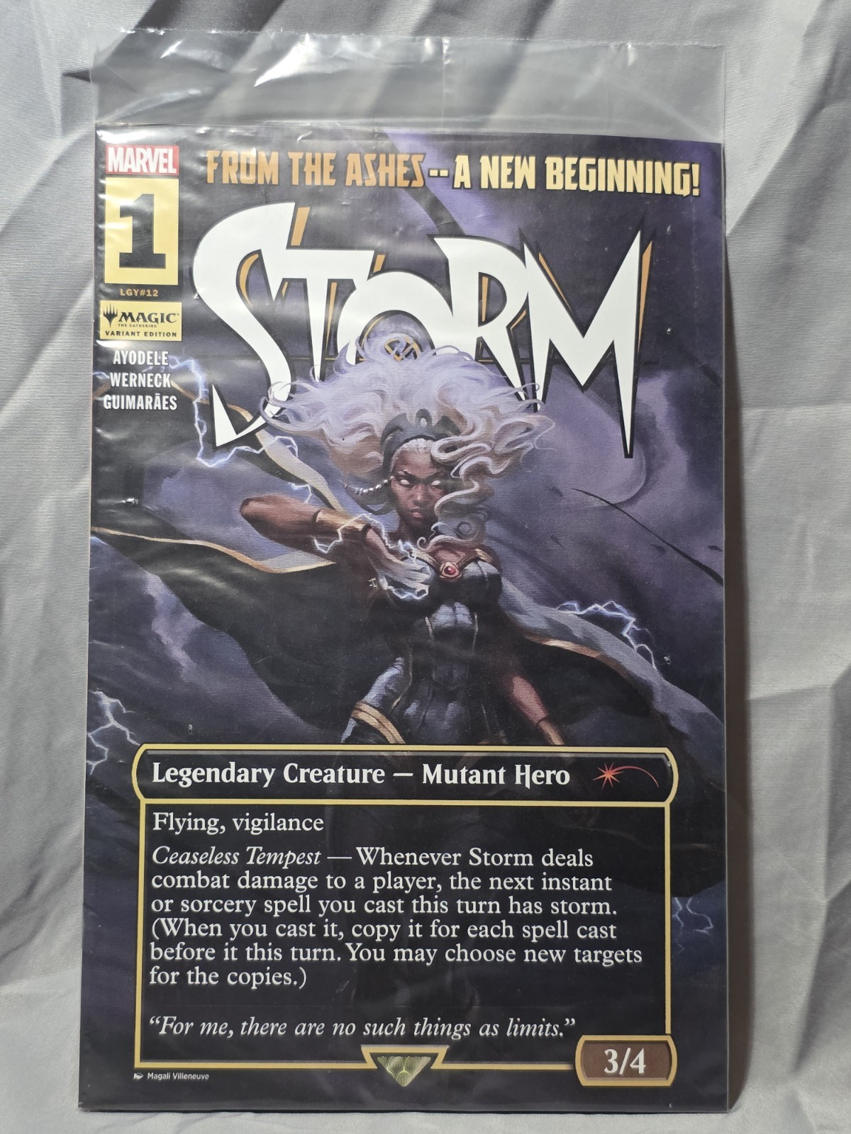 Marvel Storm #1 Magic The Gathering Vegas Variant Exclusive 2024 MTG ...
