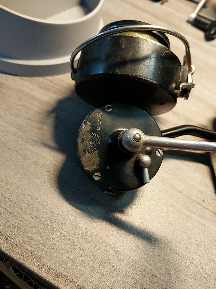 Two Garcia Mitchell 304 vintage spinning fishing reel | eBay