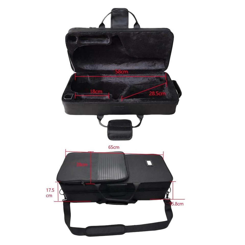 Saxophone Case for Alto Alto Sax Gig Bag with Bag Case Carry Case ...