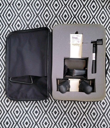 Saunder Cervical Neck Traction Home Trac Deluxe Device w/ Travel Case ...