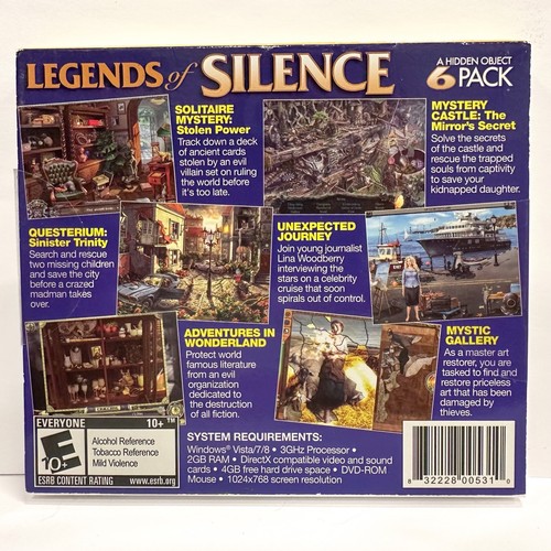Sealed Legends of Silence - 6 Pack - Hidden Object Collection PC Games ...