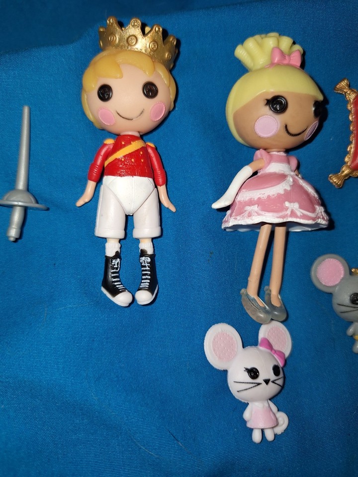 Lalaloopsy Mini Cinderella Prince Doll Toy Cinder Slippers, 3" With ...