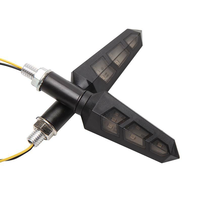 4X Bike Motorcycle LED Turn Signal Indicator Light Blinker Lamp Amber ...