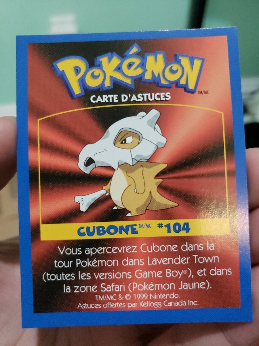 Lavender Town Cubone