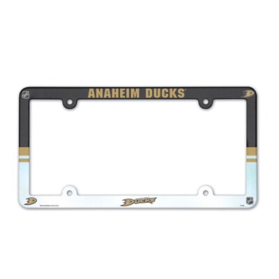Anaheim Ducks Wincraft NHL Poly License Plate Frame | eBay