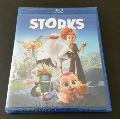 Storks (Blu-Ray, DVD & UV, 2016) kids animated comedy movie Andy ...