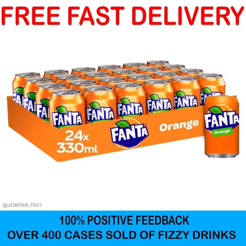Fanta Orange - 330ml (Pack of 24) 5017726176969 | eBay