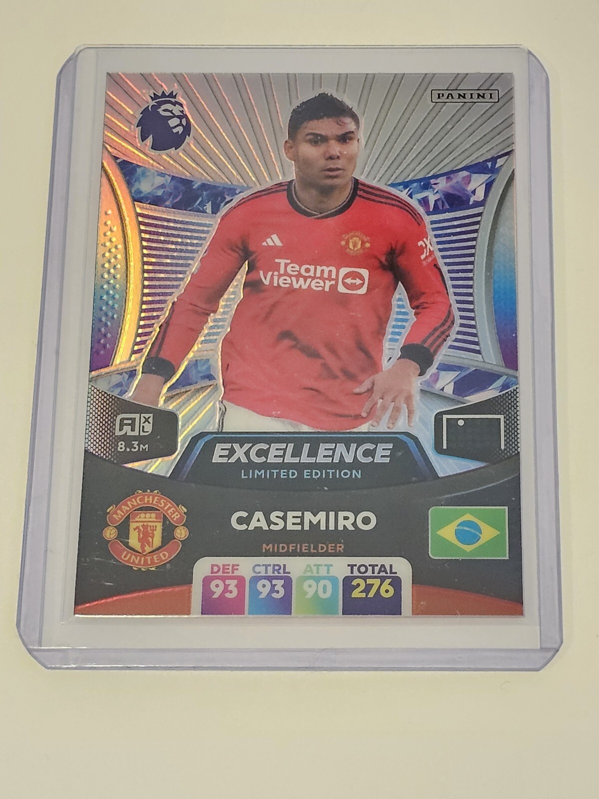 Casemiro Excellence Limited Edition 2024 Card Adrenalyn XL Panini ...
