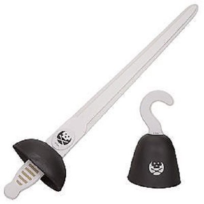 CAPT HOOK~SWORD with SOUND+HOOK~Peter Pan~Jake Neverland Pirate~NWT ...