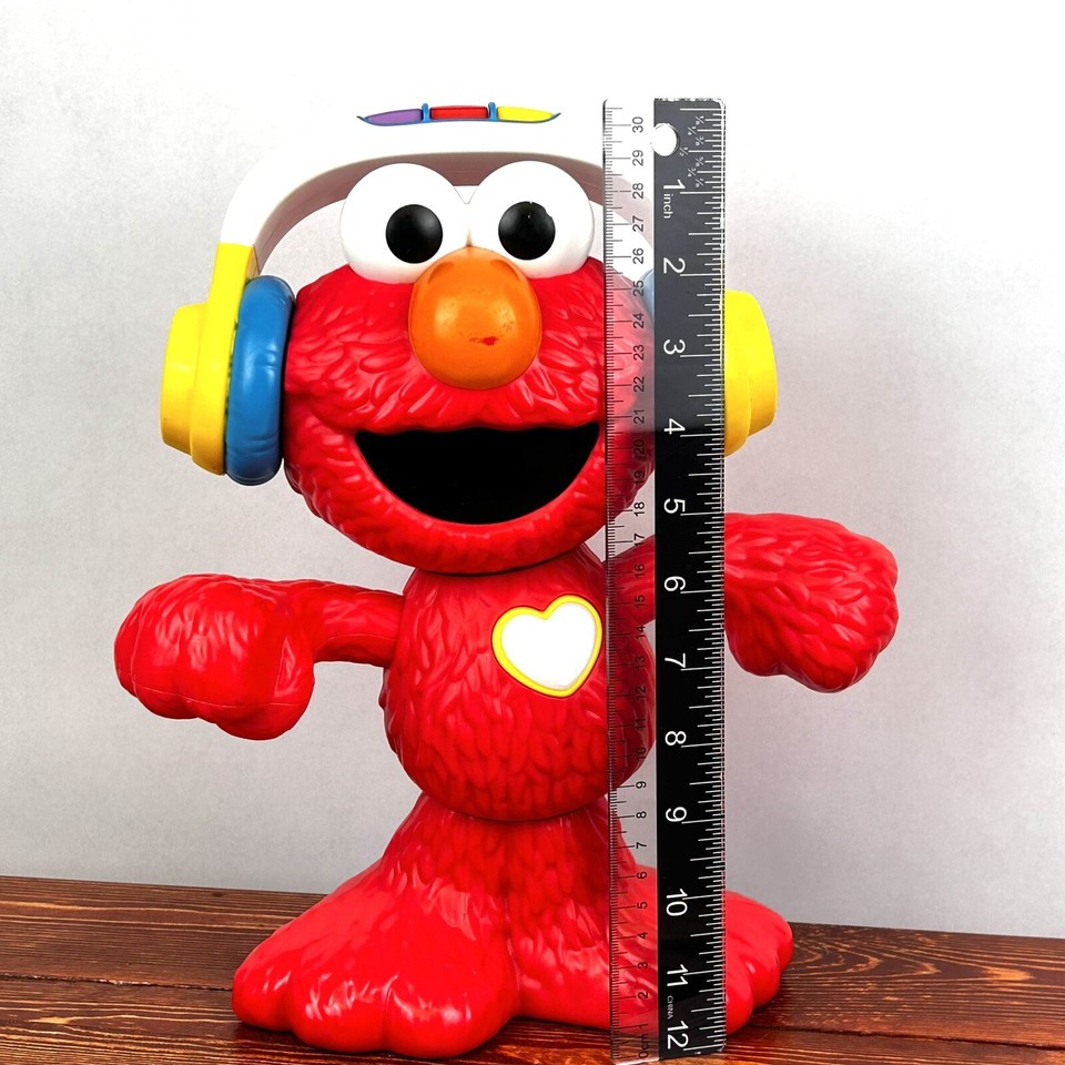 Sesame Street Let's Dance Elmo 12" Elmo Toy Sings, Dances, Lights Up ...