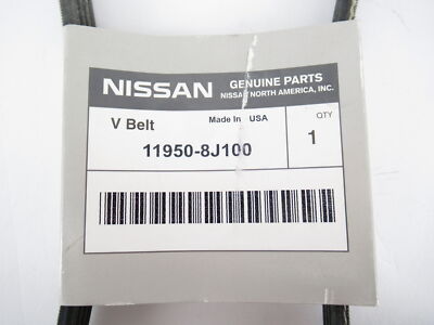 Genuine OEM Nissan 11950-8J100 Power Steering Pump Serpentine V-Belt | eBay