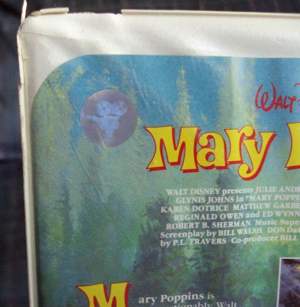 VHS Walt Disney's MARY POPPINS 1989 Rare Very Collectable | eBay