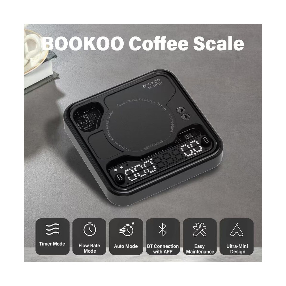 BOOKOO Coffee Scale Espresso Scale with Timer Mini Digtial Coffee Scale ...
