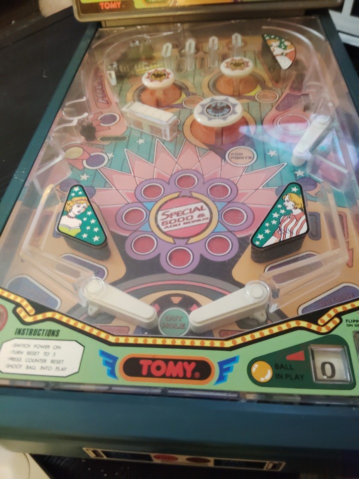 VINTAGE AMERICAN PINBALL TABLE TOP GAME | eBay