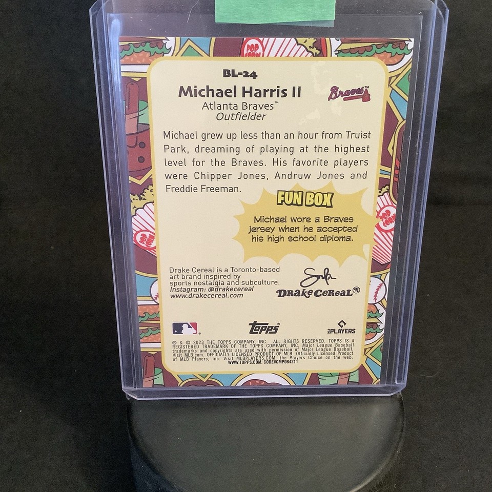2023 Topps Big League Michael Harris II Rookie #BL-24 Atlanta Braves | eBay