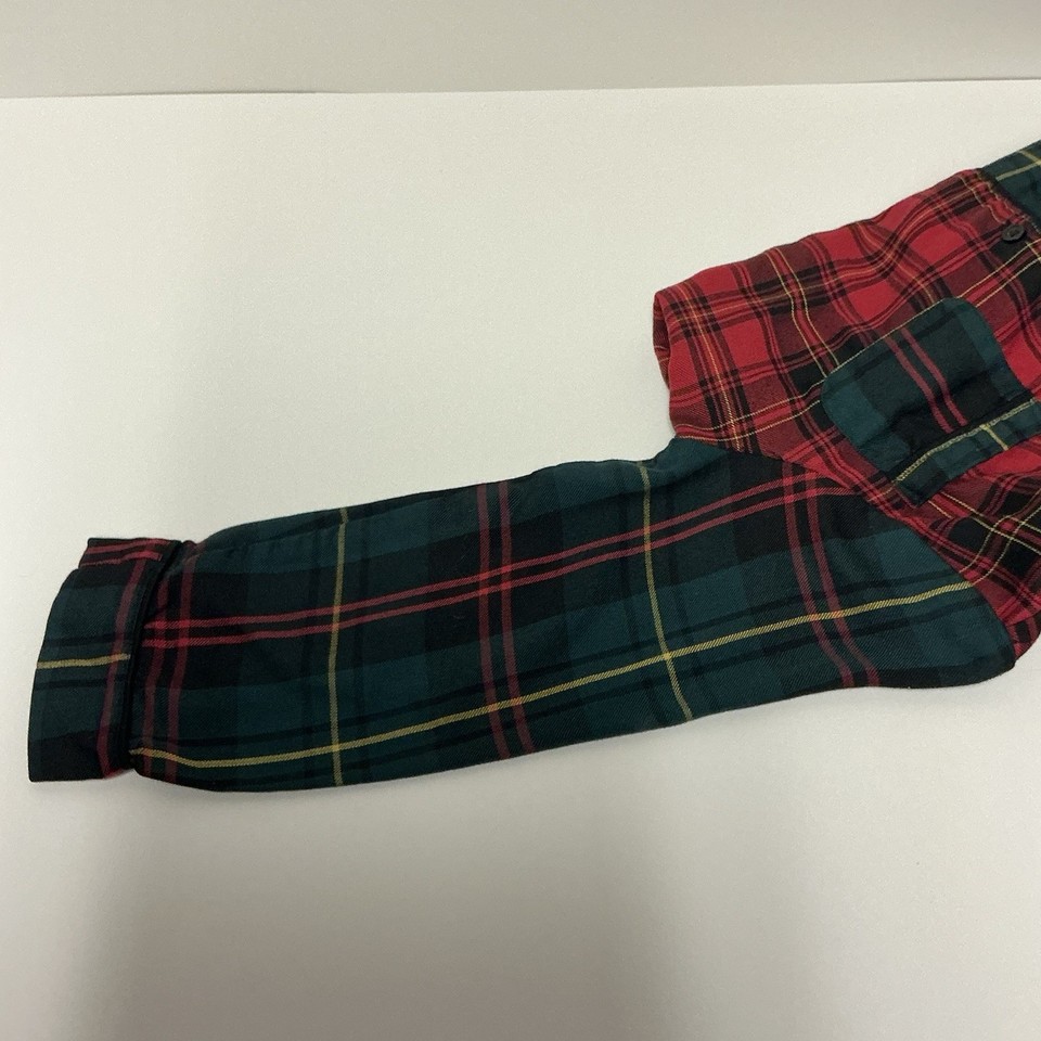 Gap Kids x Pendleton Pyjamas 2 Piece Set Red Green Plaid Size 5 Years Pants Top | eBay