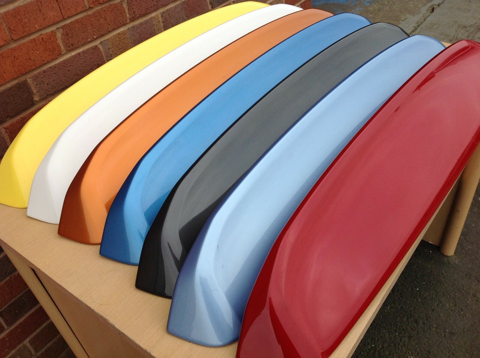 MG3 Mg 3 REAR SPOILER CHOOSE THE COLOUR: YELLOW,ORANGE,RED,LIGHT BLUE ...