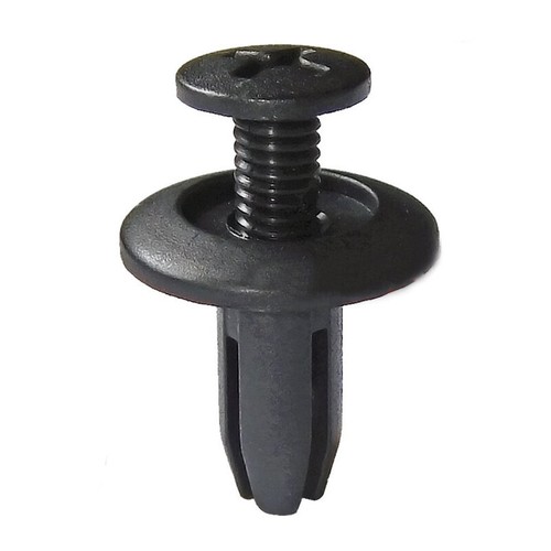 100pcs 8mm Plastic Car Screw Scrivet Clips Interior Trim Panel Clips ...