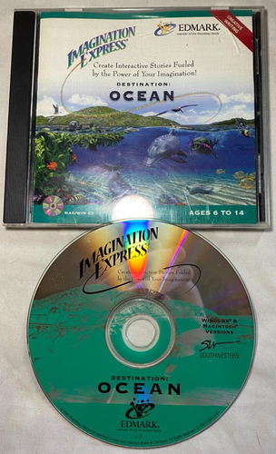 Imagination Express Destination: Ocean (PC CD, 1995) Complete In Case ...