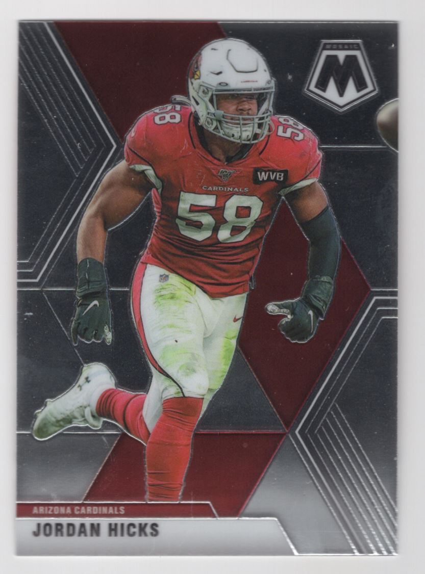 2020 Panini Mosaic Jordan Hicks Arizona Cardinals #13 | eBay