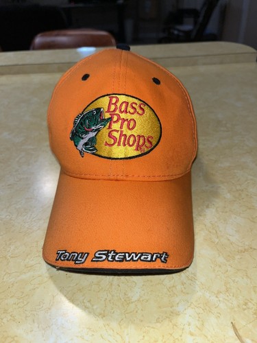 Rare Bass Pro Shop Hat Tony Stewart - Gem