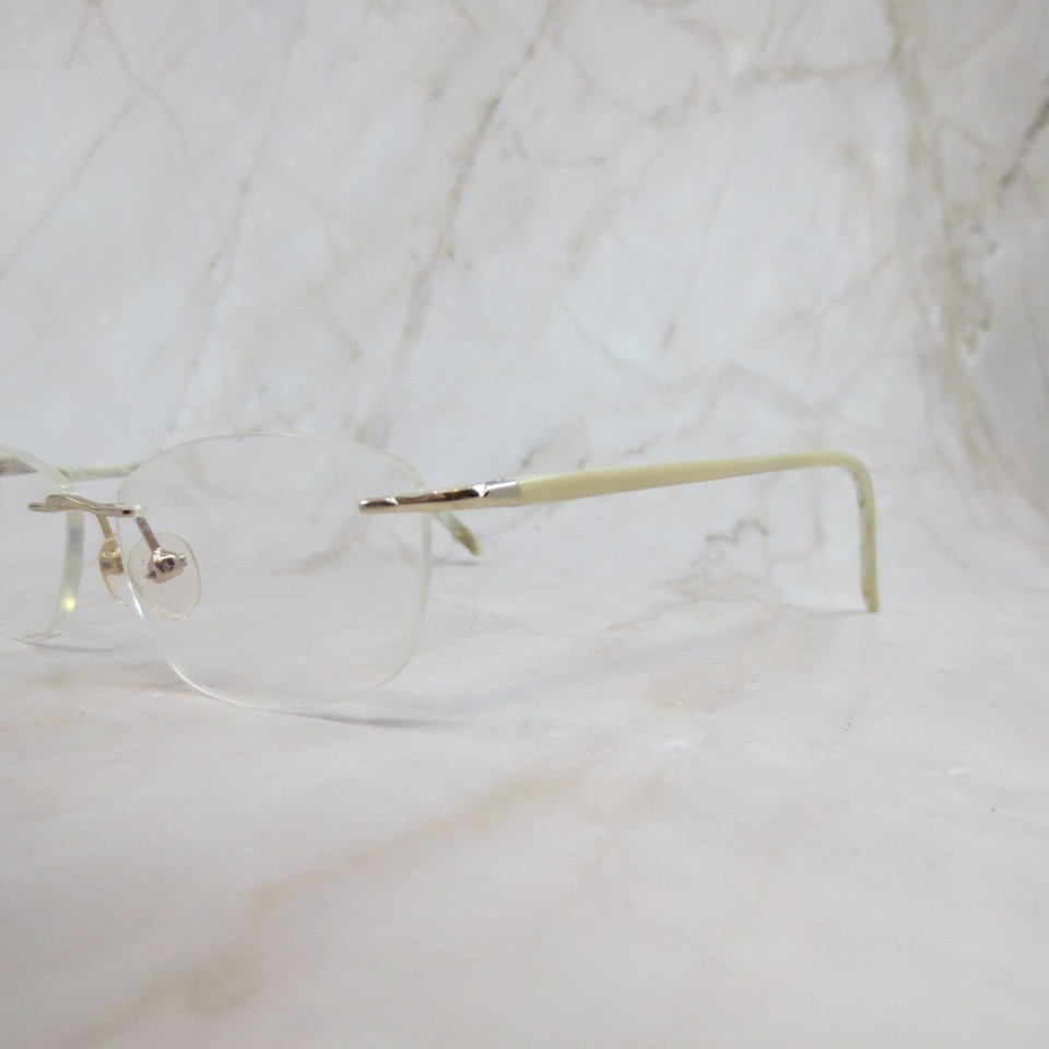 Naturally Rimless Eyeglasses Frame NR-367 Women's Gold Medal Rimless 50 ...