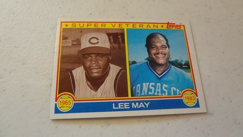 1983 TOPPS # 378 LEE MAY SUPER VETERAN BASEBALL CARD | eBay