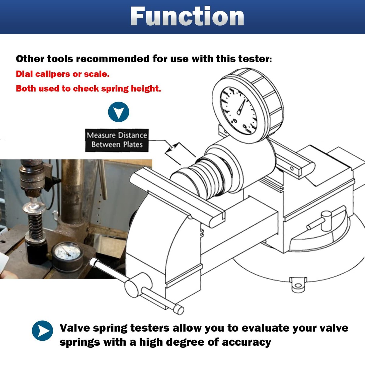 Lower Unit Pressure Tester Rimac Tools , Valve Spring Tester, Rimac Big ...