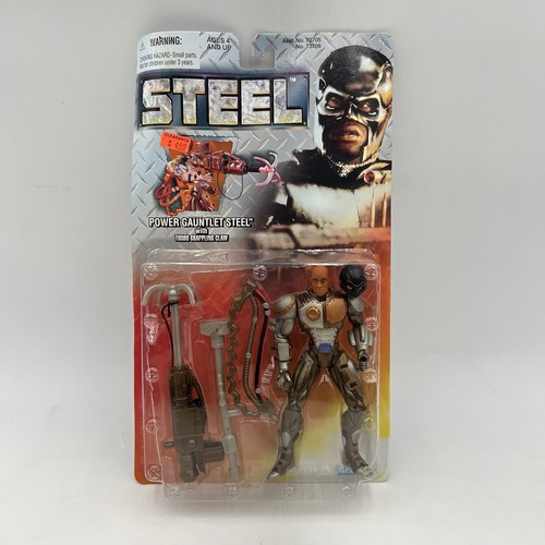 KENNER Steel 5” Scale Action Figure Power Gauntlet Steel AKA Shaq 1997 ...