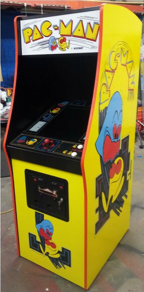 PAC-MAN ARCADE MACHINE by MIDWAY (Excellent Condition) *RARE* | eBay