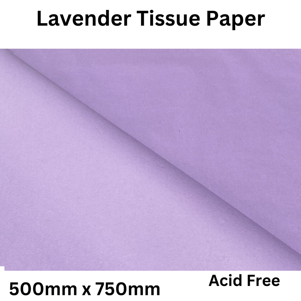 Coloured Tissue Paper High Quality Acid Free 22 Colours 500mm x 750mm ...