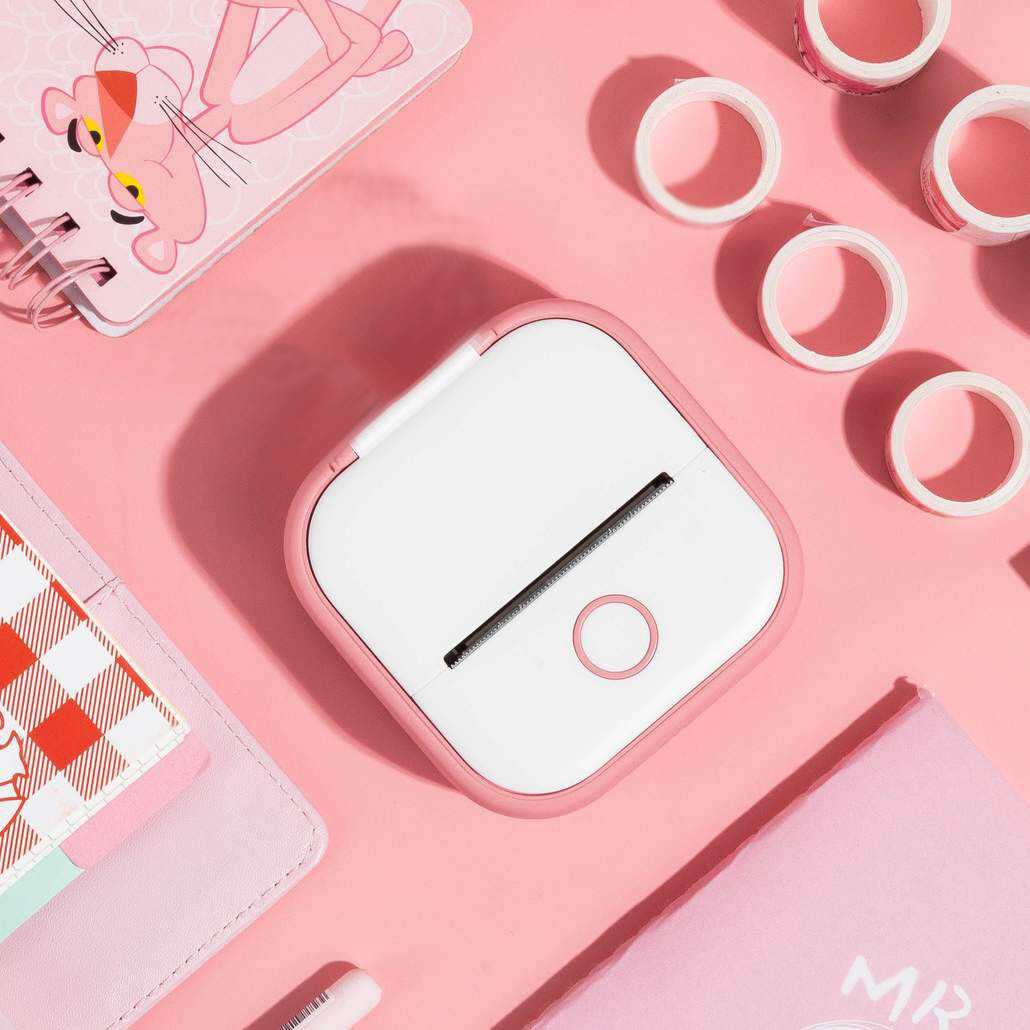 Wireless Phomemo T02 Pocket Thermal Printer Photo Label Note Plan Paper ...