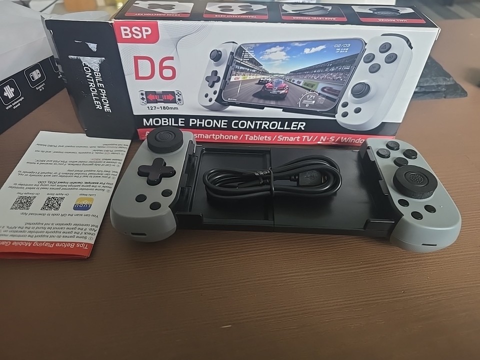 BSP MAJESTECH D6 Mobile Gaming Controller Bluetooth Wireless Gamepad ...