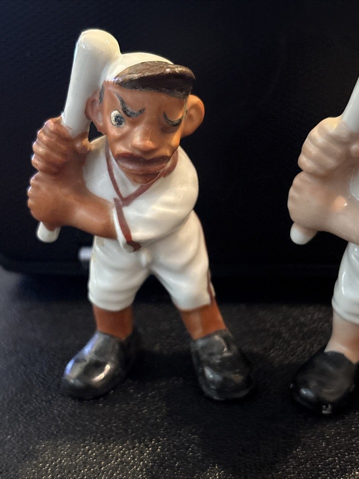 1940’s BASEBALL~LOT OF 3~JAPAN~”RITTGERS-STYLE”~4” BROWN BILL CAP ...