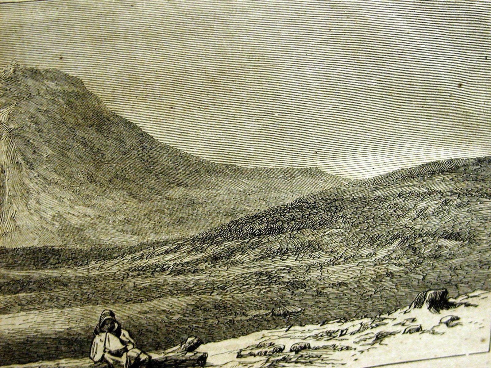 Egypt EGYPTIAN ANTIQUITIES Pyramid of Lepsius 1873 Antique Engraving ...