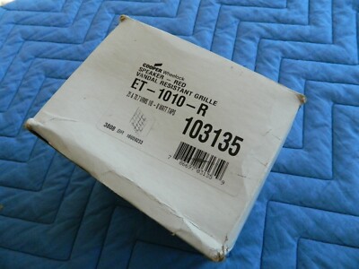 Wheelock ET-1010-R 103135 New Fire Alarm Speaker, Vandal Resistant ...