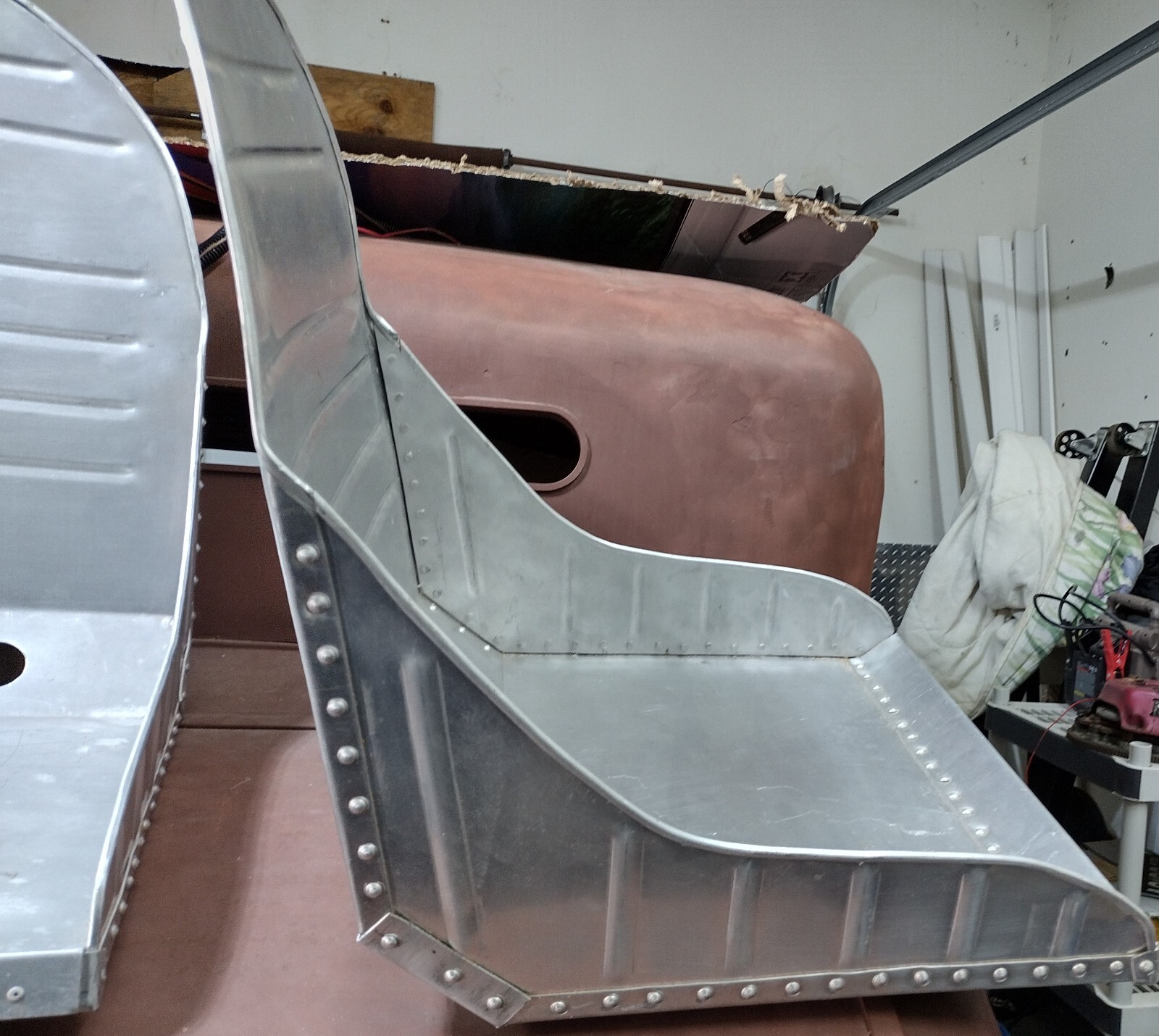 Aluminum Bomber Seats *Pair* | eBay