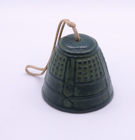 Japanese Wind Chime Windbell Nambu Cast Iron Green Temple Bell Hanging ...