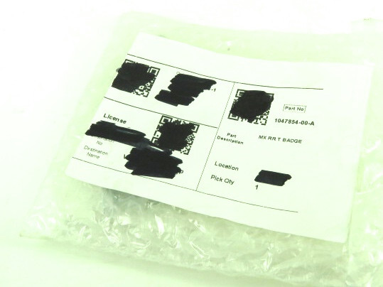 Genuine New TESLA BOOT BADGE Rear Tailgate Logo Emblem Model X 2015 ...