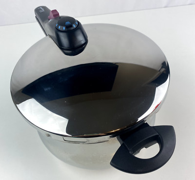 Fagor Rapida 6L Pressure Cooker Steel Gas Electric Vitro Induction Made ...