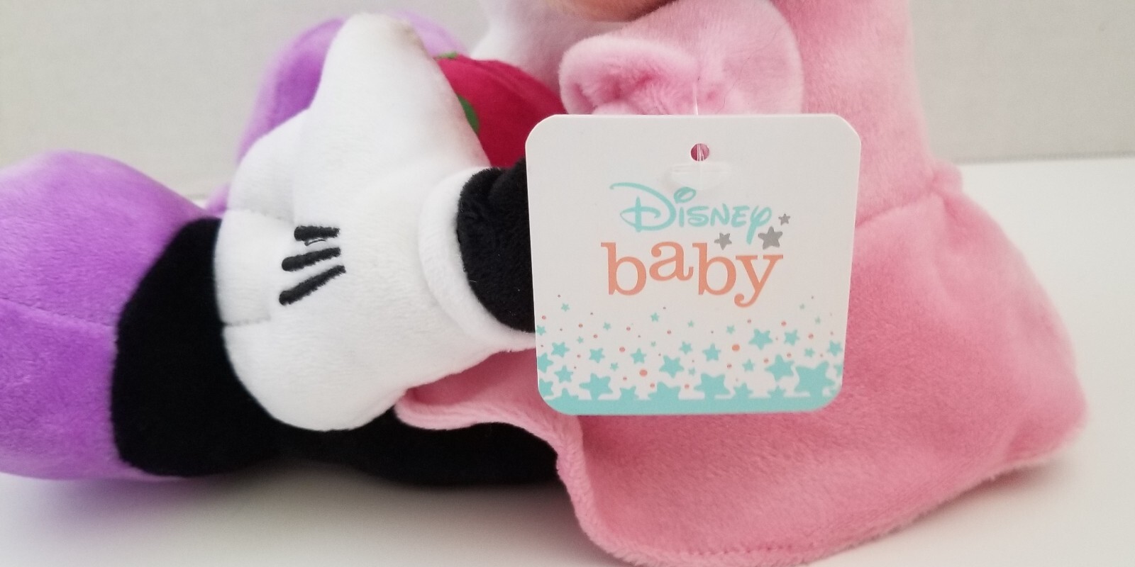 NWT DISNEY BABY 15" MINNIE MOUSE With Easter Egg Super Soft Stuffed ...