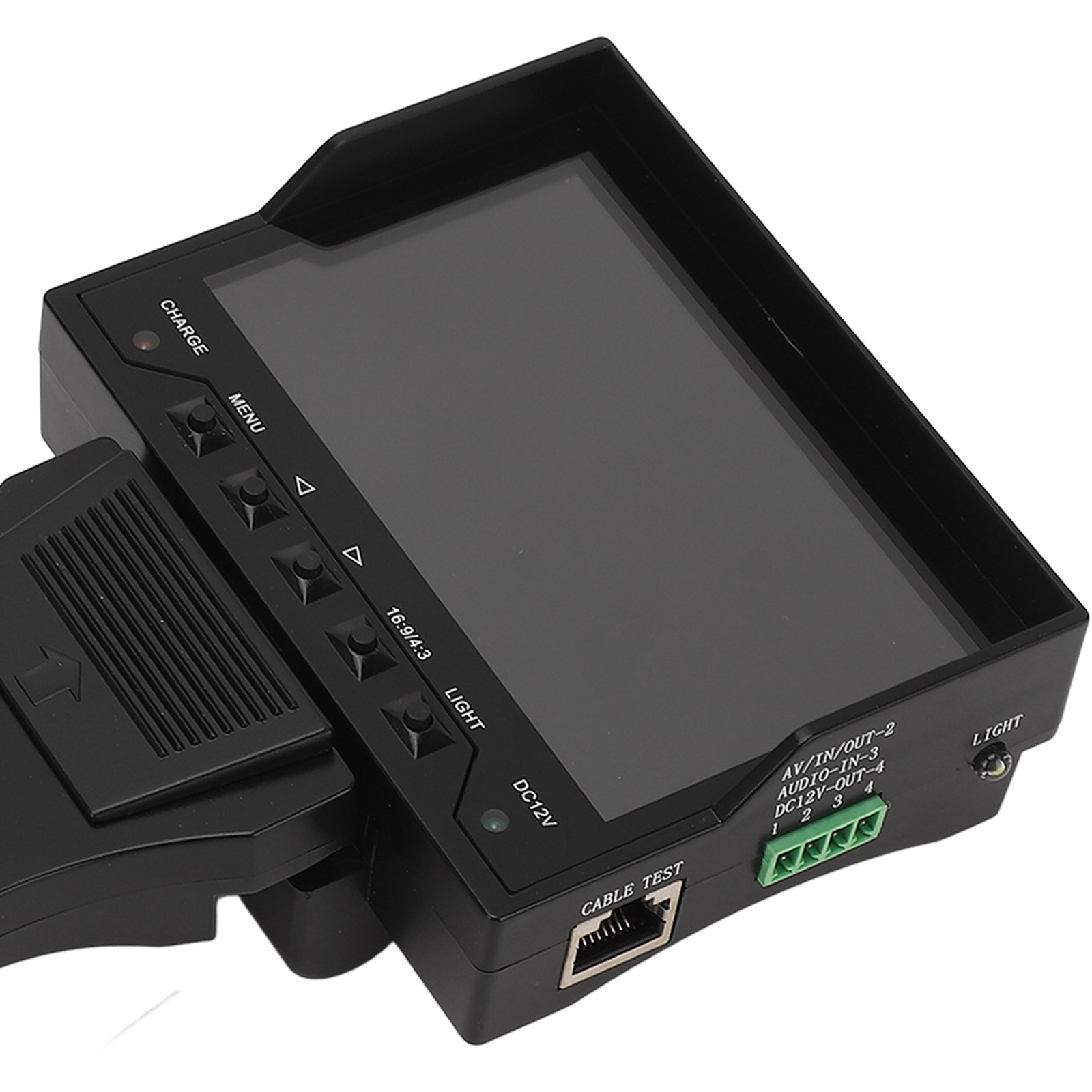 CCTV Tester LCD Camera HD Analog Video Monitor VGA Input DC12V Output 4 ...